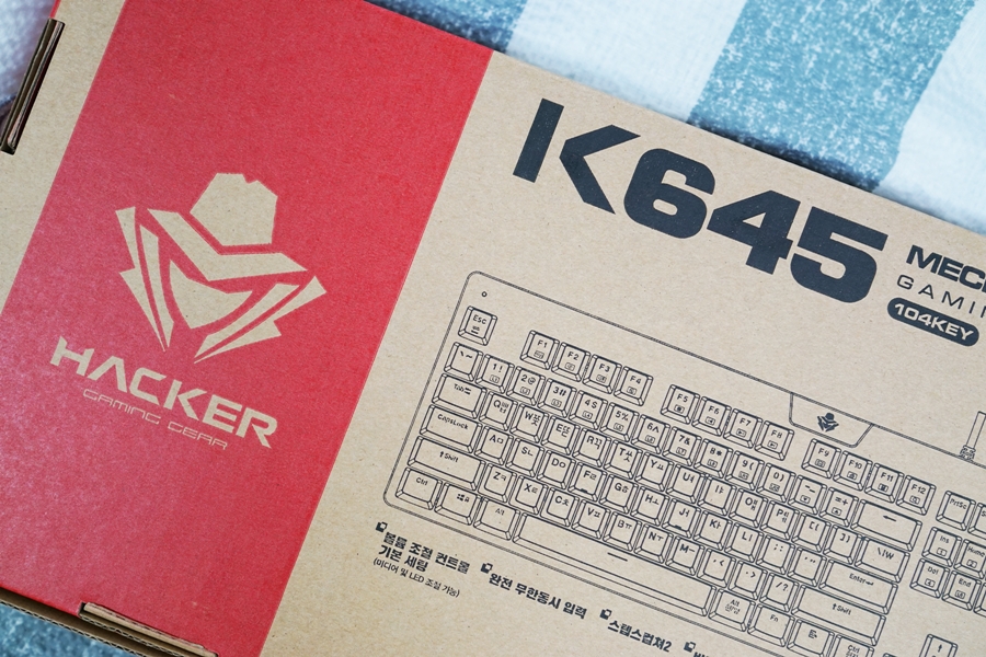 ABKO HACKER K645 축교환 게이밍 기계식 키보드 리뷰 - 에누리 쇼핑지식 리뷰