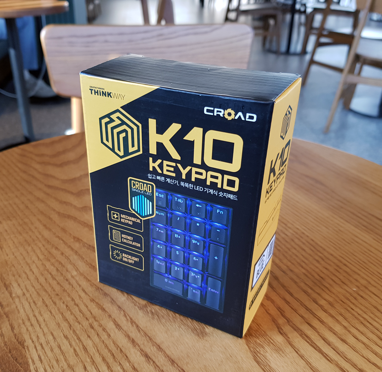 씽크웨어 CROAD K10 LED 기계식 숫자키패드 리뷰 - 에누리 쇼핑지식 리뷰