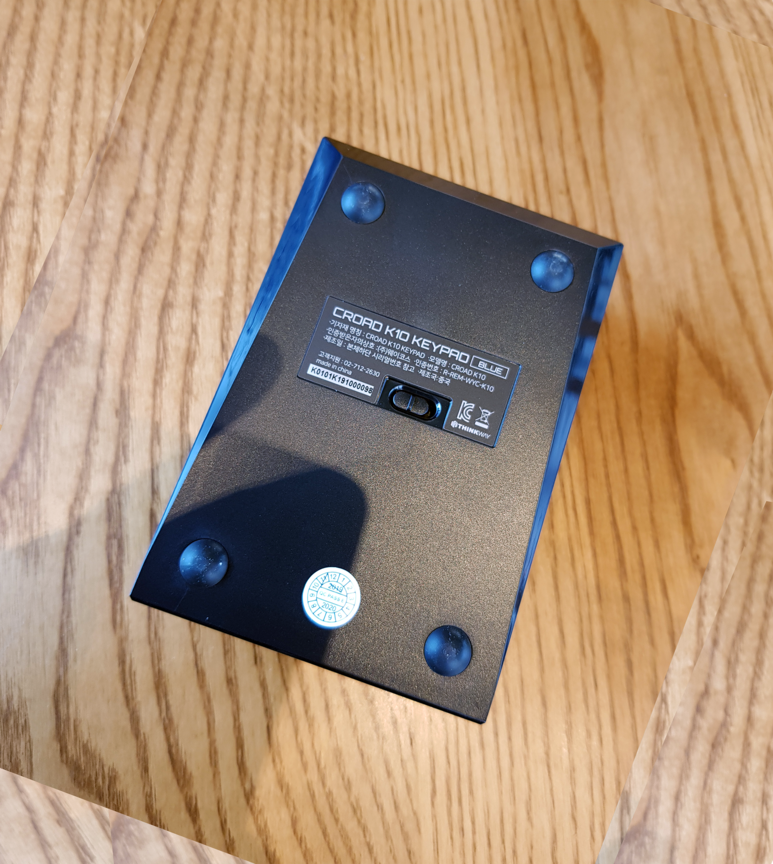 씽크웨어 CROAD K10 LED 기계식 숫자키패드 리뷰 - 에누리 쇼핑지식 리뷰
