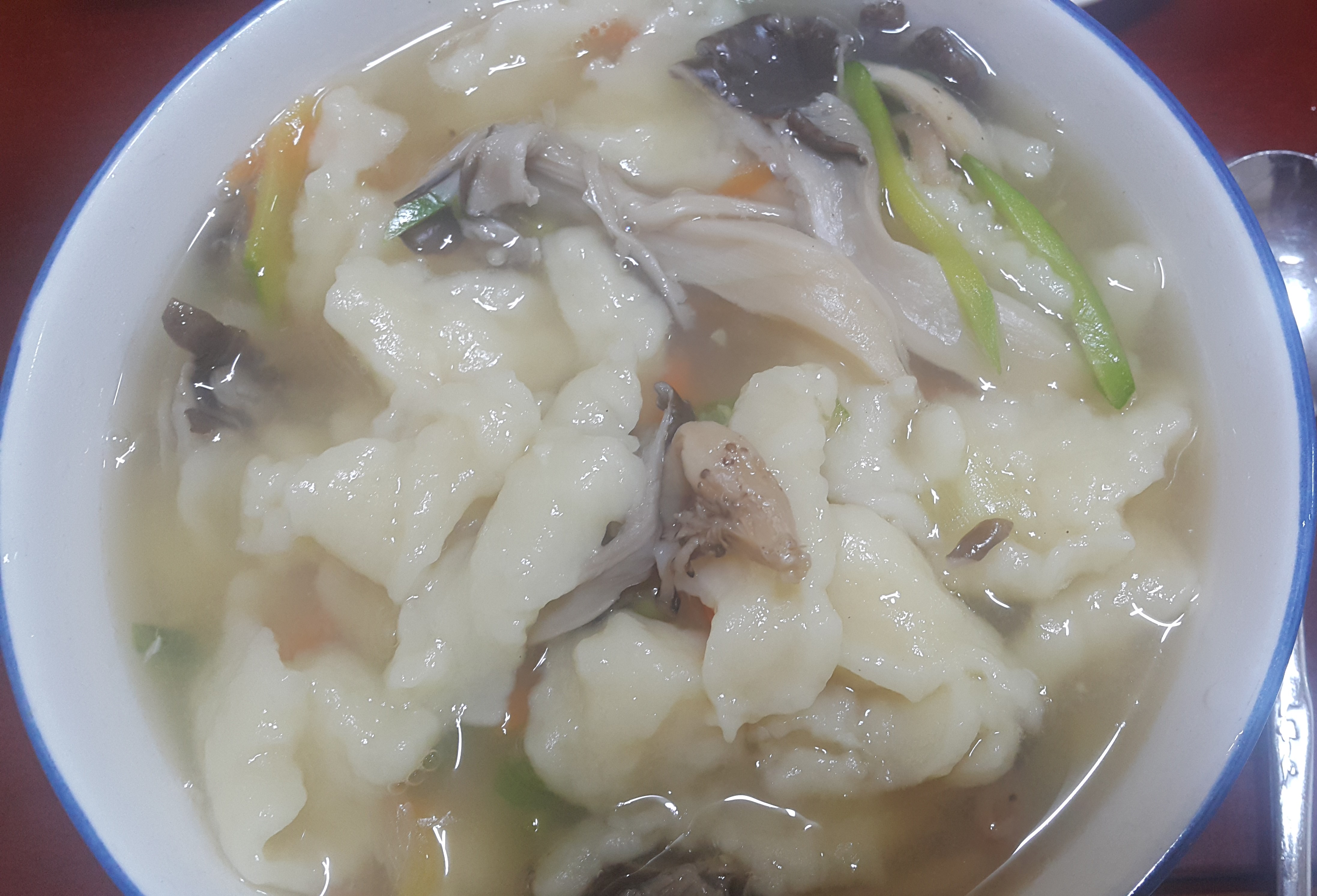 버섯 수제비 - 에누리 쇼핑지식 자유게시판