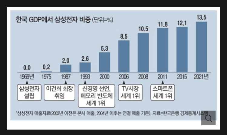 한국 GDP에서 삼성전자 비중 - 에누리 쇼핑지식 자유게시판