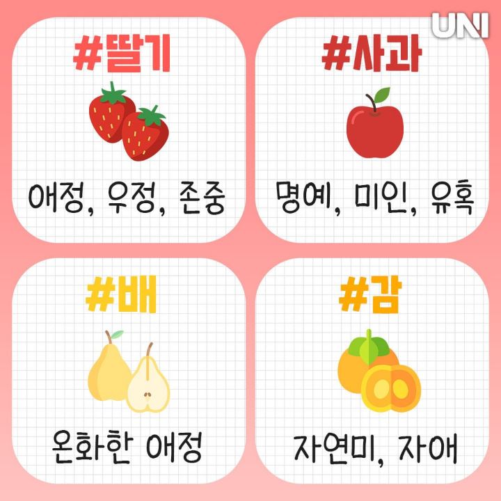 과일의 아름다운 꽃말 - 에누리 쇼핑지식 자유게시판