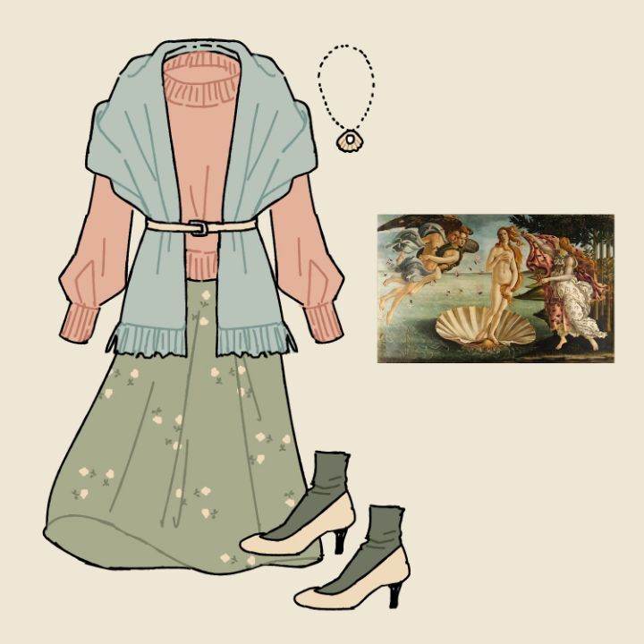 명화가 주는 느낌대로 코디하기 - 에누리 쇼핑지식 자유게시판