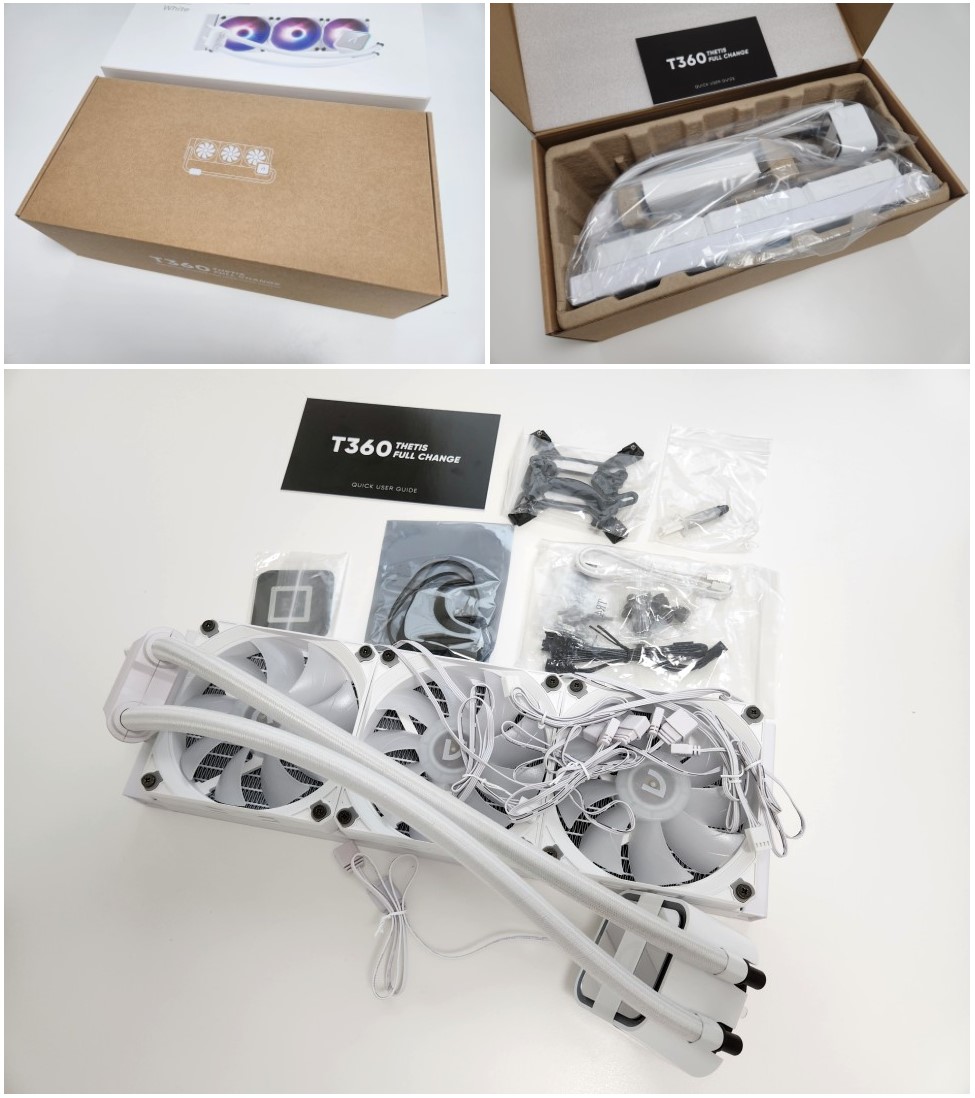 가성비 3열 CPU 수랭쿨러 추천 앱코 T360 테티스 풀체인지 ARGB 화이트 쿨러 - 에누리 쇼핑지식 리뷰