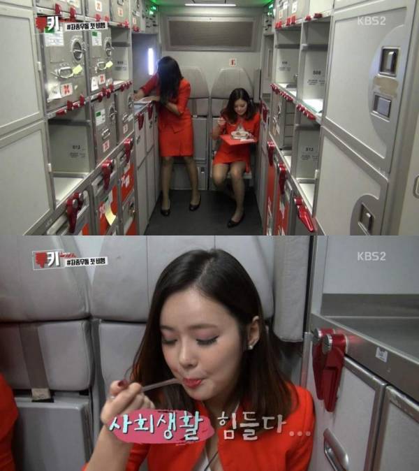 스튜어디스들의 우아한 식사시간 - 에누리 쇼핑지식 자유게시판