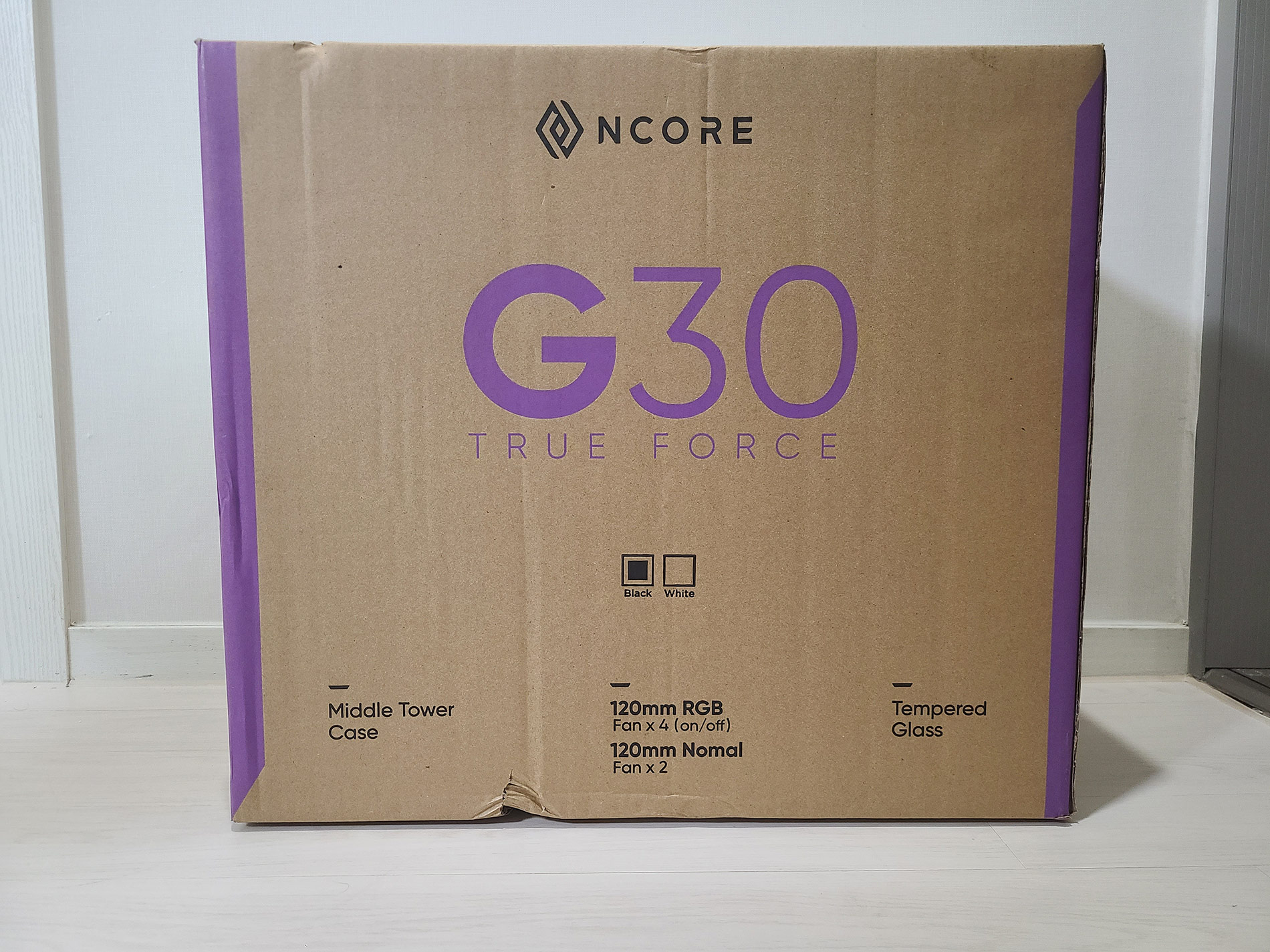 냉각성능 뛰어난 미들타워케이스 기본기 [앱코 NCORE G30 트루포스 (블랙)] - 에누리 쇼핑지식 리뷰