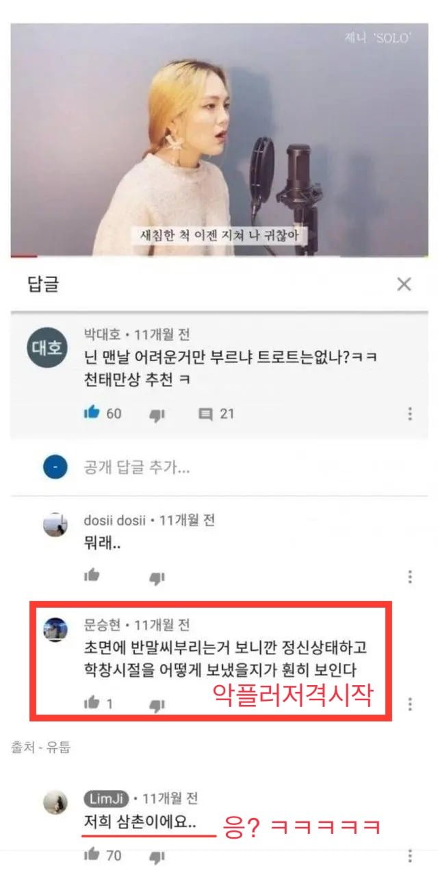 유튜버 악플러들의 실체 - 에누리 쇼핑지식 자유게시판
