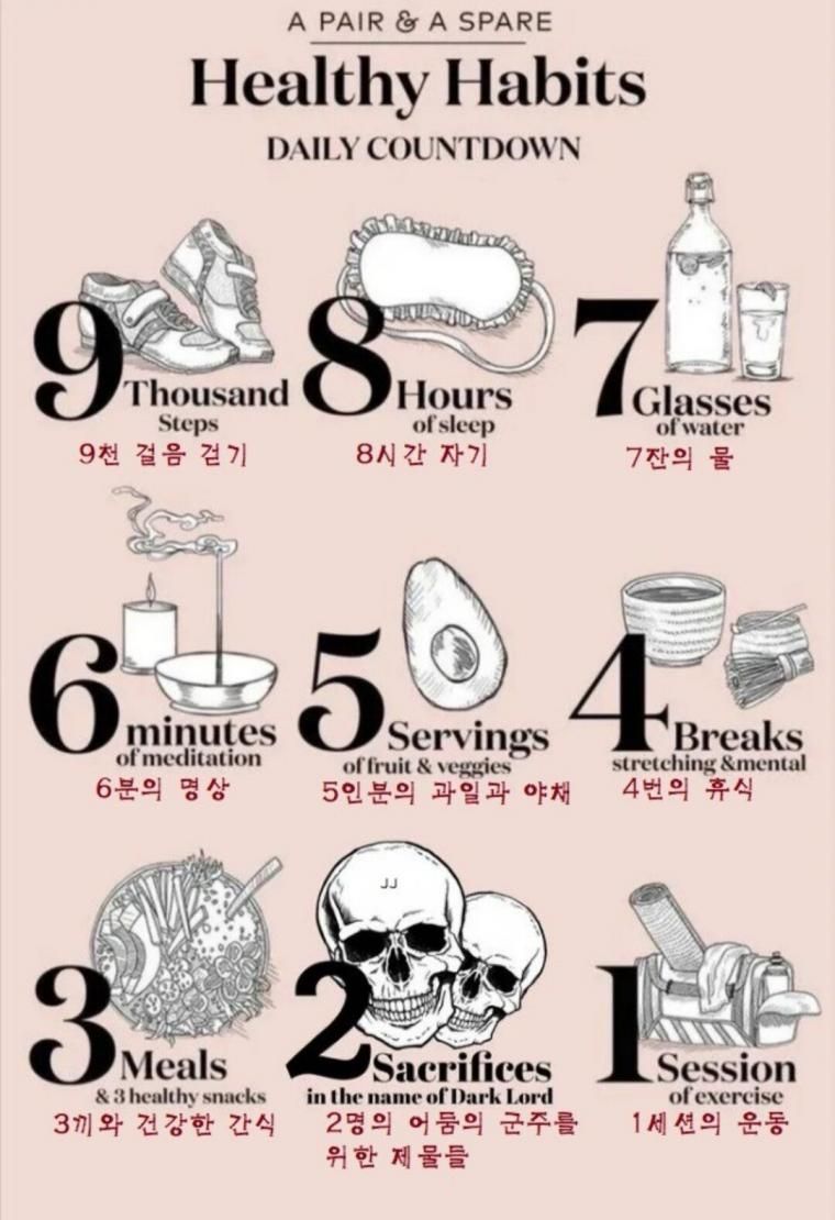 숫자로 보는 건강한 생활습관 - 에누리 쇼핑지식 자유게시판