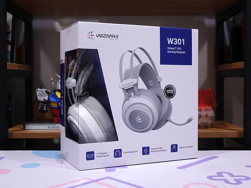 위즈맥스 제품군 확장! 첫 게이밍 헤드셋! - 마이크로닉스 WIZMAX W301 - 에누리 쇼핑지식 리뷰