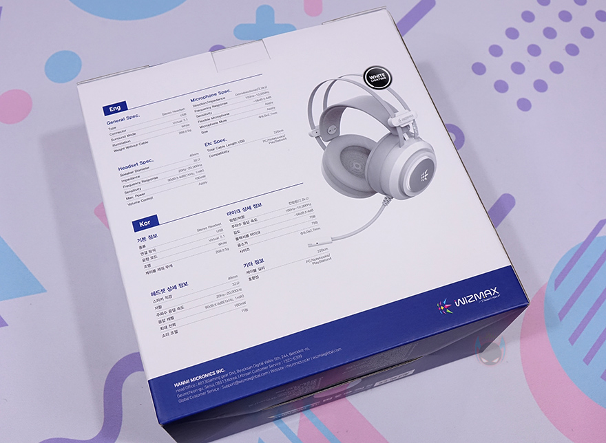 위즈맥스 제품군 확장! 첫 게이밍 헤드셋! - 마이크로닉스 WIZMAX W301 - 에누리 쇼핑지식 리뷰