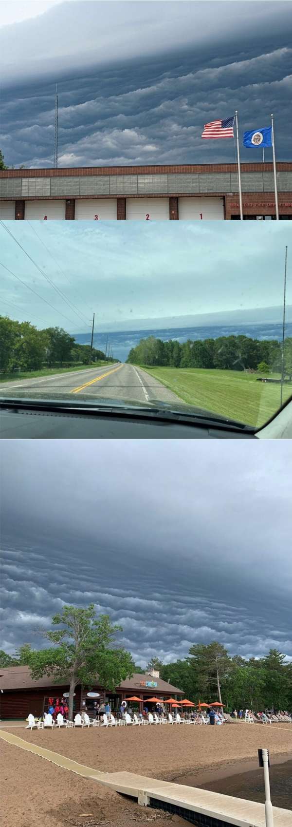 미국에서 관측된 쓰나미 구름 - 에누리 쇼핑지식 자유게시판