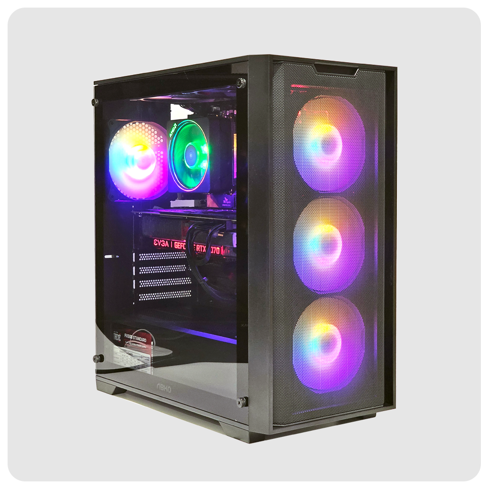 미들타워 가성비 PC케이스 추천, ABKO 앱코 G25 매그넘 강화유리 써보니 - 에누리 쇼핑지식 리뷰