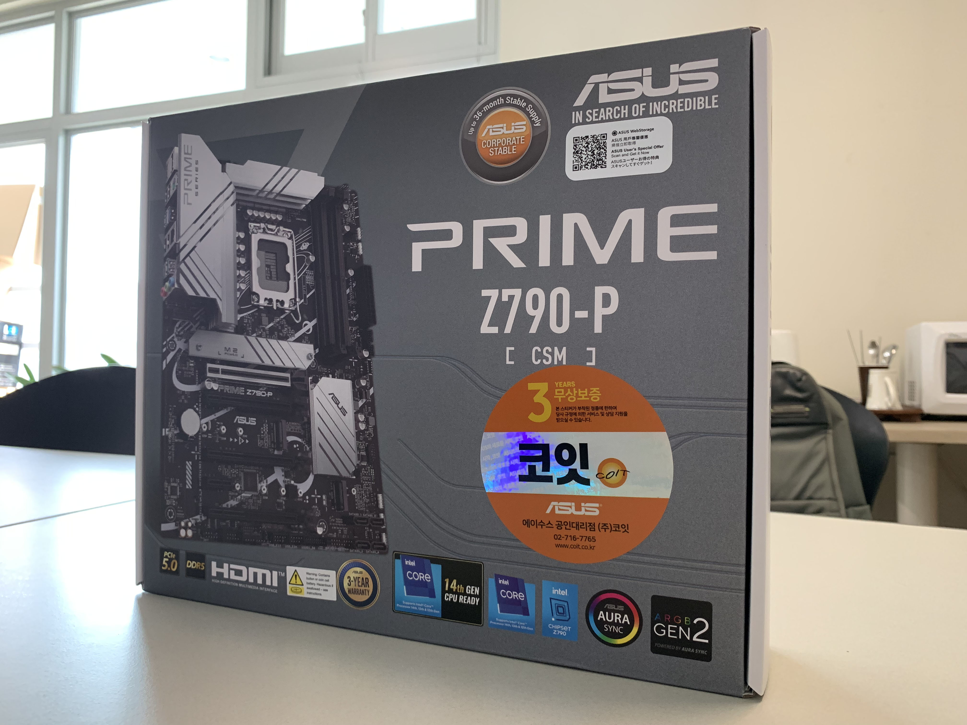 인텔K CPU 메인보드 ASUS PRIME Z790-P-CSM 코잇 - 에누리 쇼핑지식 리뷰