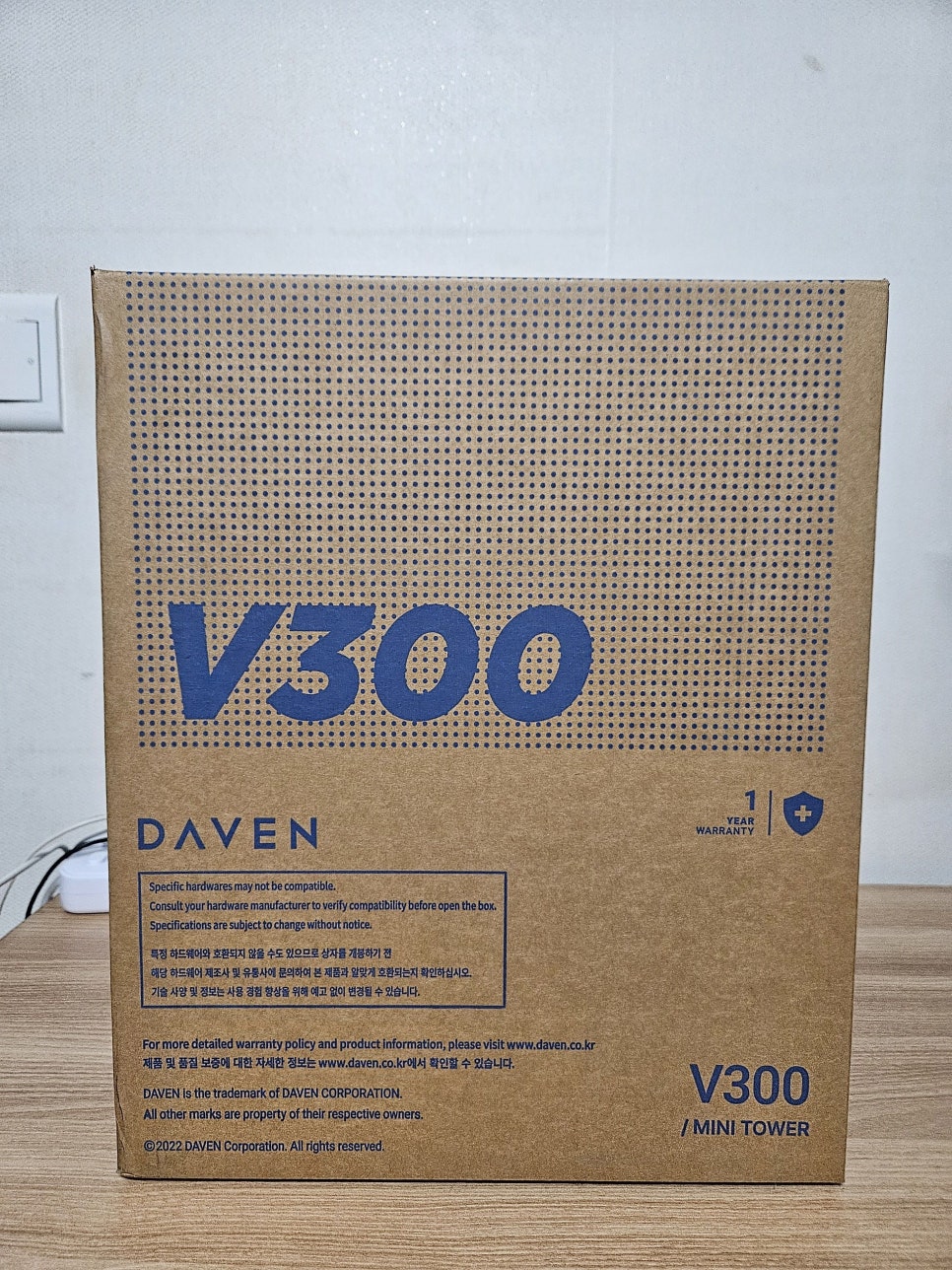 큐브형 PC케이스 DAVEN V300 화이트 케이스 사용후기 - 에누리 쇼핑지식 리뷰