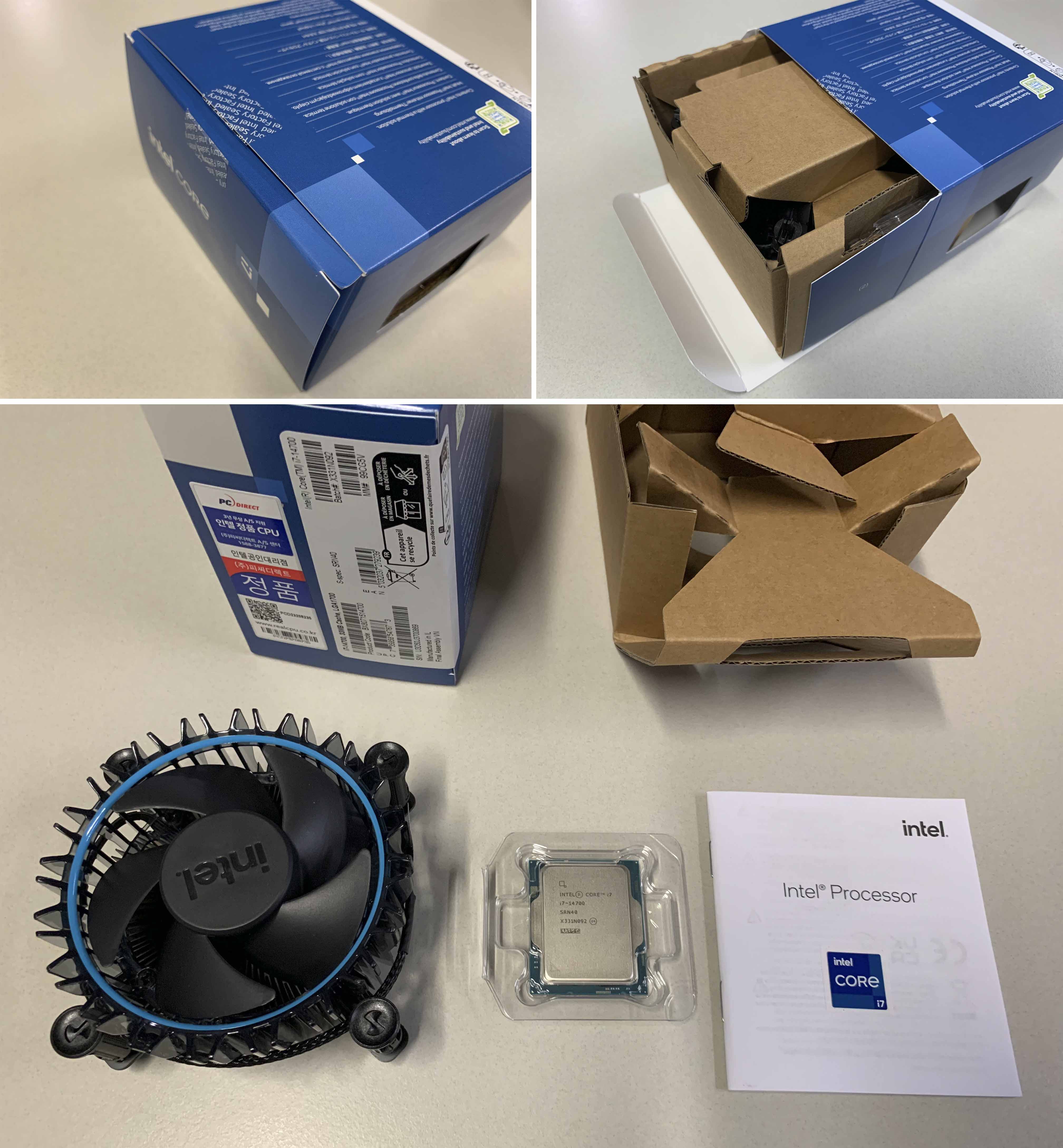 인텔 코어 i7-14700과 GIGABYTE B760M AORUS ELITE 피씨디렉트 - 에누리 쇼핑지식 리뷰