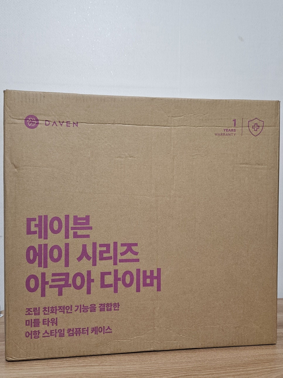 가성비PC케이스 DAVEN AQUA 다이버 (블랙) 사용후기 - 에누리 쇼핑지식 리뷰