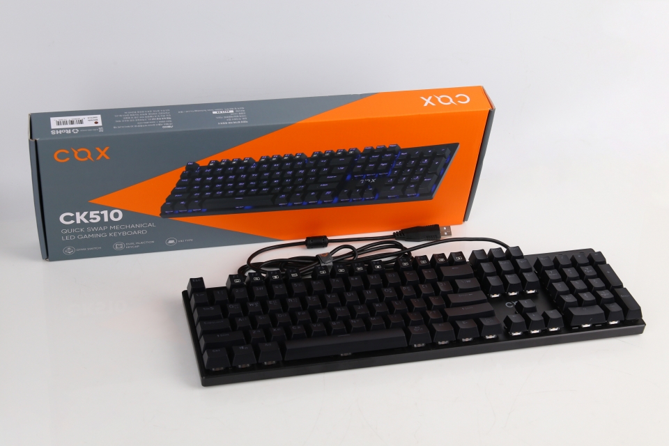진정한 가성비 키보드 등장! COX CK510 교체축 LED 게이밍 기계식 키보드 - 에누리 쇼핑지식 뉴스