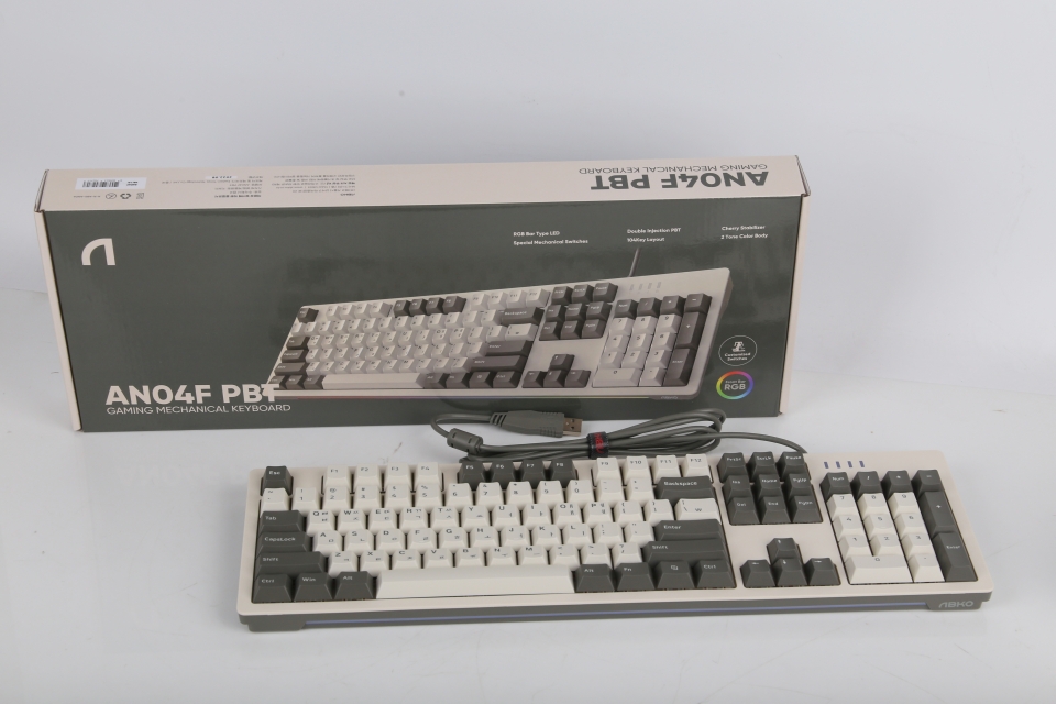 Finekey 스위치가 제공하는 새로운 타건감? 앱코 AN04F PBT 특주축 게이밍 기계식 키보드 - 에누리 쇼핑지식 뉴스