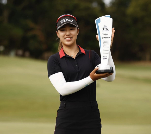 KLPGA 정회원 윤민아, 호주 PGA TPS 빅토리아챔피언십 우승 - 에누리 쇼핑지식 뉴스