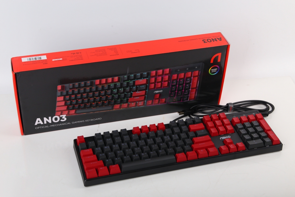 기본에 집중한 핫스왑 키보드, 앱코 AN03 옵티컬 게이밍 키보드 - 에누리 쇼핑지식 뉴스