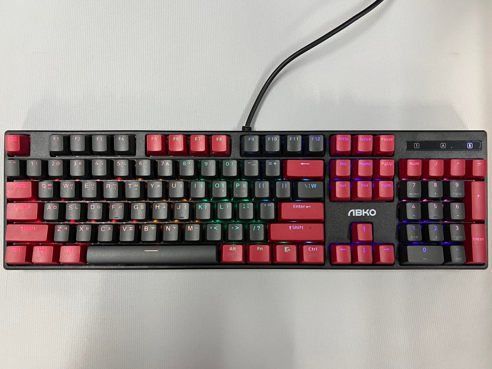 기본에 집중한 핫스왑 키보드, 앱코 AN03 옵티컬 게이밍 키보드 - 에누리 쇼핑지식 뉴스