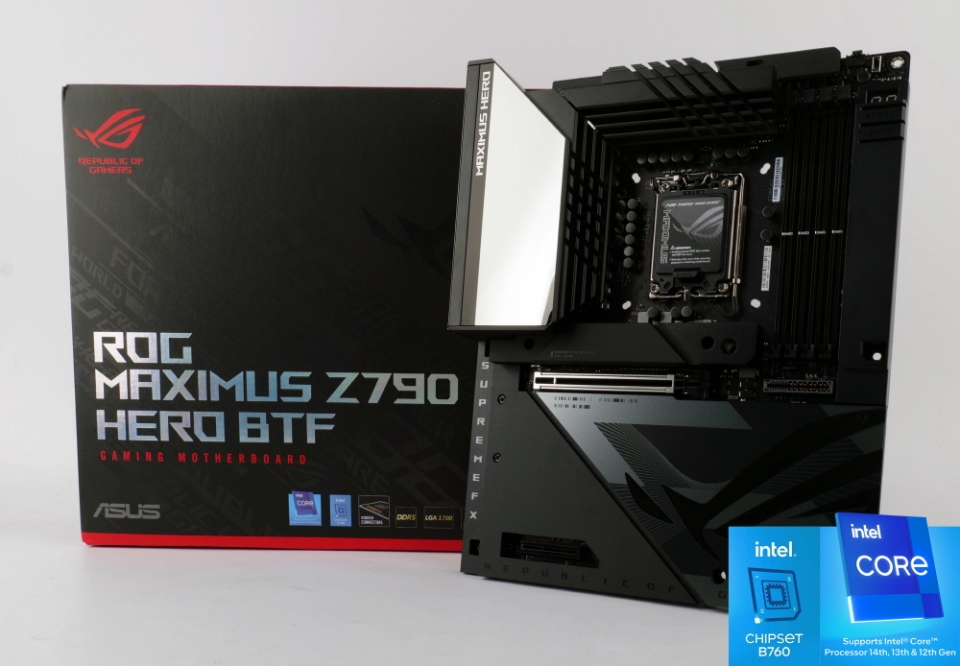 BTF 적용 하이엔드 게이밍 메인보드, ASUS ROG MAXIMUS Z790 HERO BTF - 에누리 쇼핑지식 뉴스