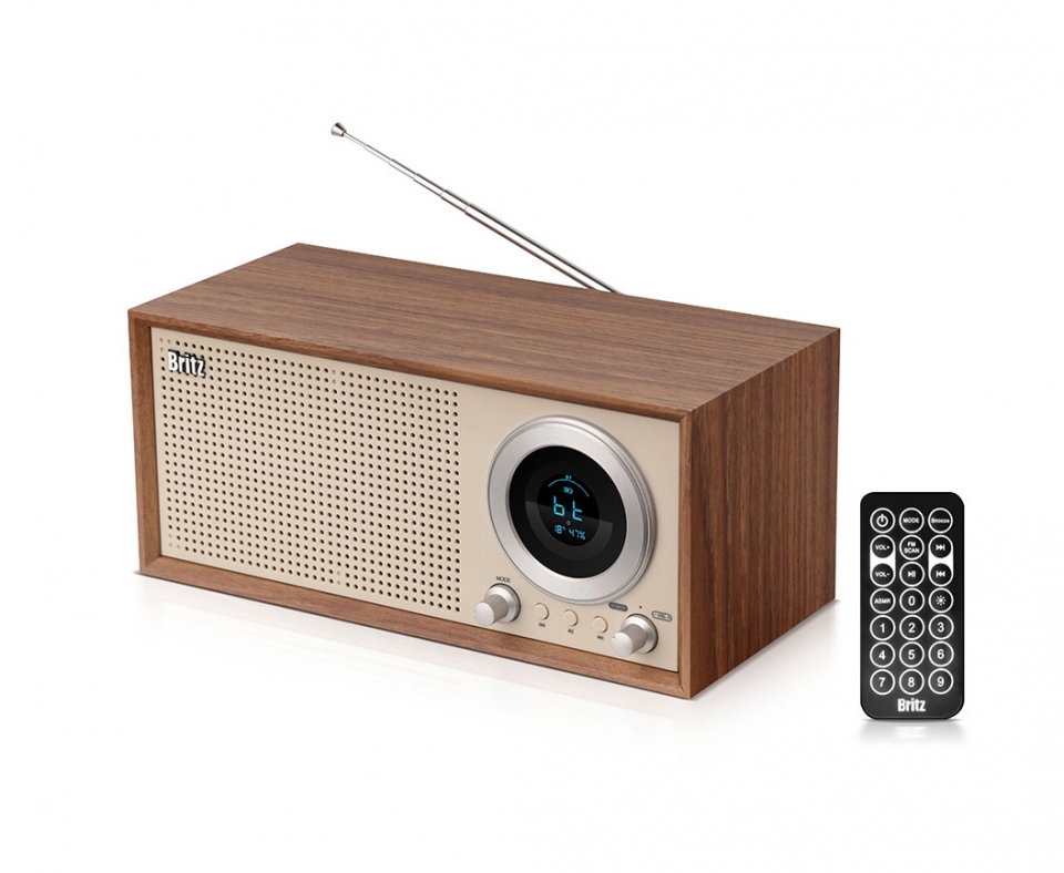 집중력 높이는 ASMR 기능 제공... 레트로 블루투스 스피커 '브리츠 BA-HMK31 Plus' - 에누리 쇼핑지식 뉴스