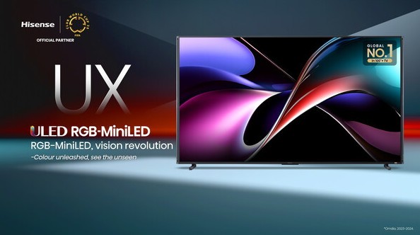 하이센스, 116인치 RGB-MiniLED UX TV로 초대형 디스플레이 기술 진화 이끈다 - 에누리 쇼핑지식 뉴스